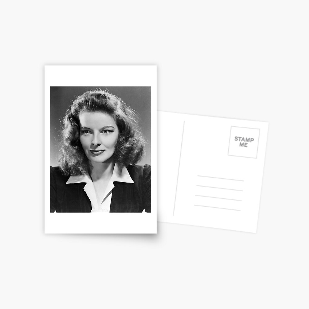 "Katharine Hepburn, actress, 1941" Postcard for Sale by JoAnnFineArt ...