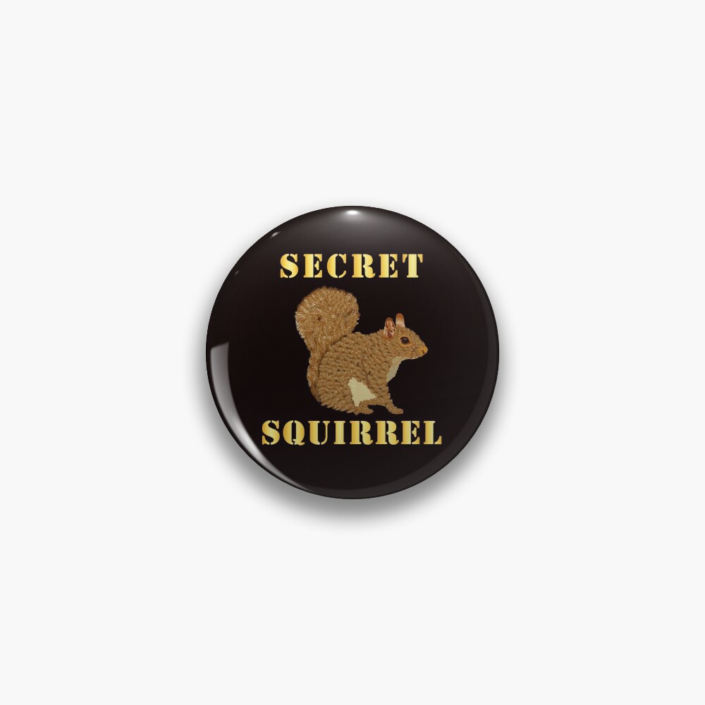 " Emblem - Secret Squirrel w Txt" Pin by twix123844 | Redbubble