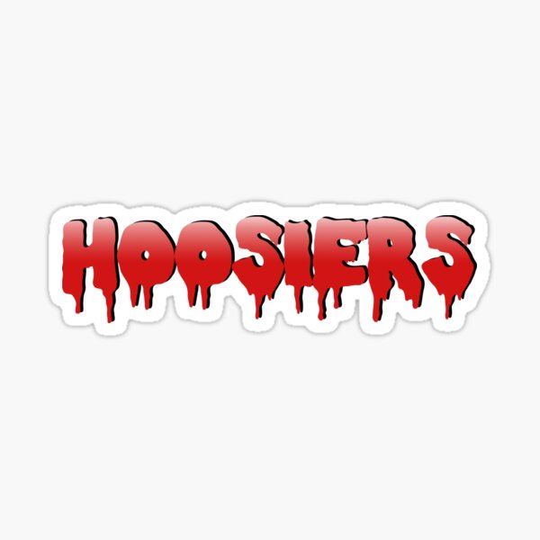 "Hoosier Drip Sticker" Sticker by hannah-jess | Redbubble