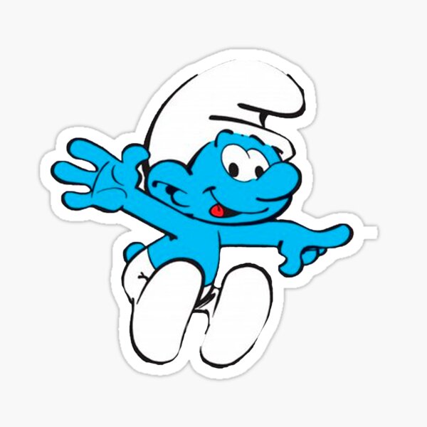Smurf Stickers | Redbubble