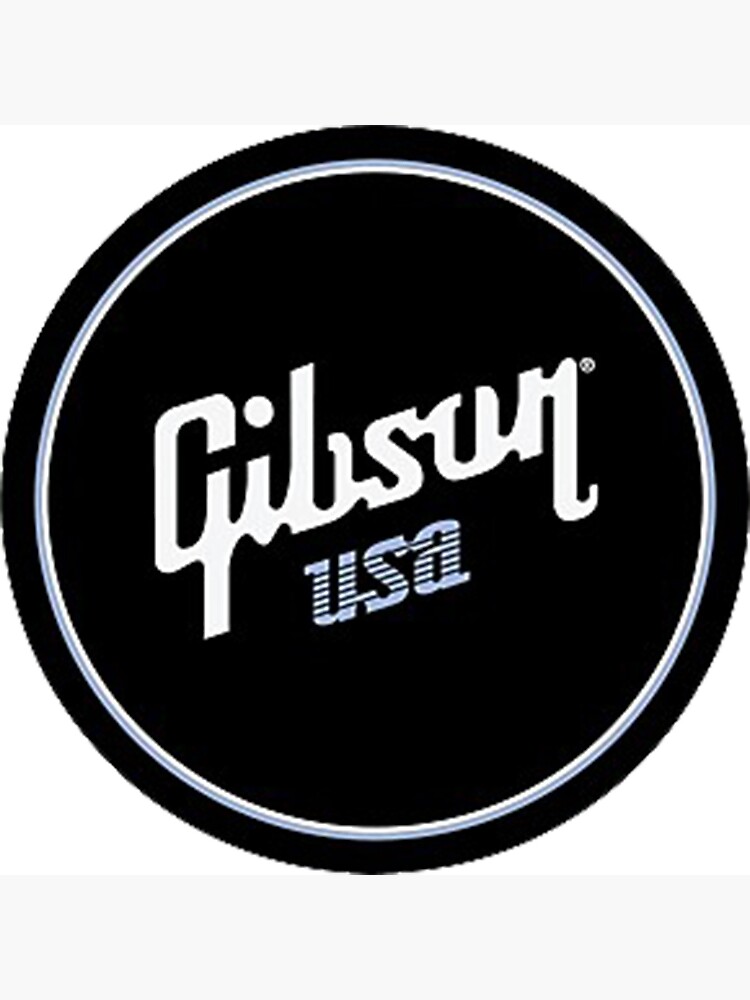 "gibson guitar sticker" Poster by matt329 | Redbubble