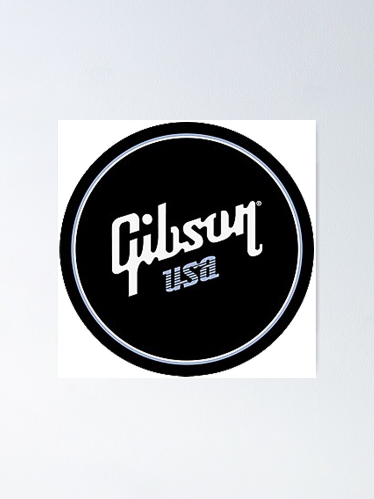 "gibson guitar sticker" Poster by matt329 | Redbubble