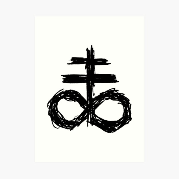 "Sulfur Symbol - Leviathan Cross - Satan" Art Print for Sale by PupHex ...