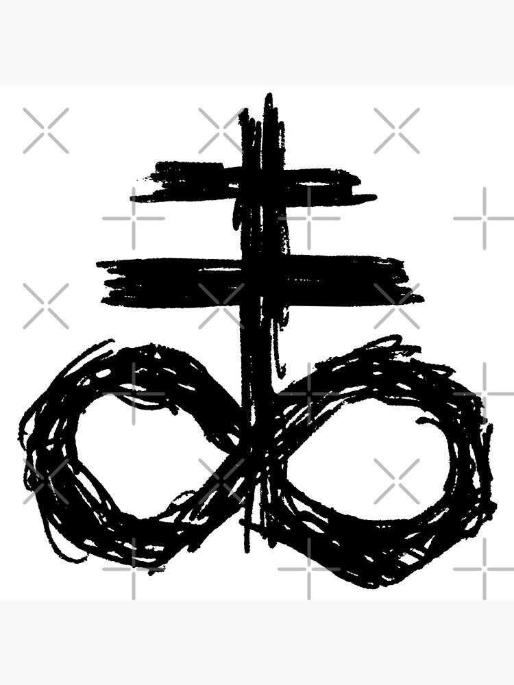 "Sulfur Symbol - Leviathan Cross - Satan" Art Print for Sale by PupHex ...