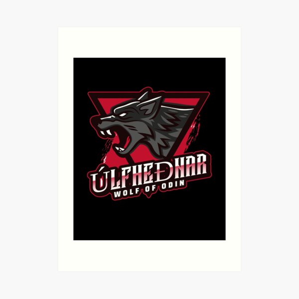 "Ulfhednar Úlfhéðnar" Art Print by MandWthings | Redbubble