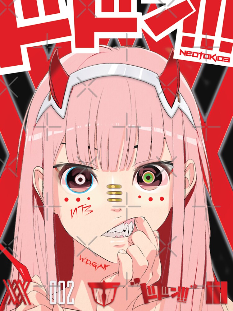 "ZERO TWO – DARLING IN THE FRANXX – BEAST PRINCESS – NEOTOKIO3" Premium ...