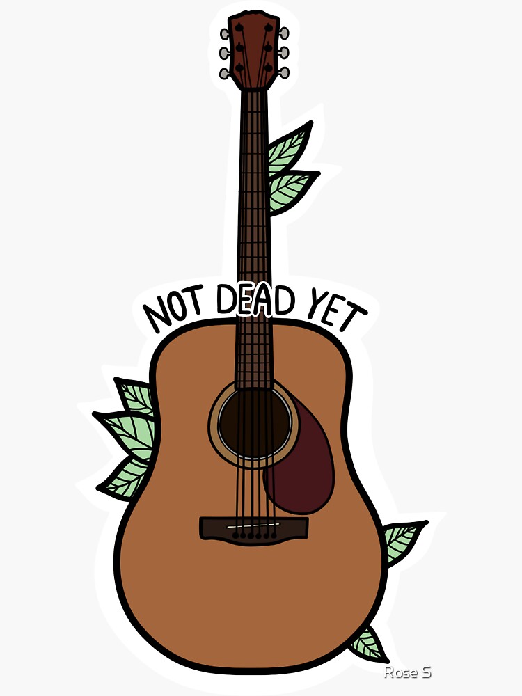 "Not Dead Yet - Frank Turner, 'Get Better' Lyric" Sticker for Sale by ...
