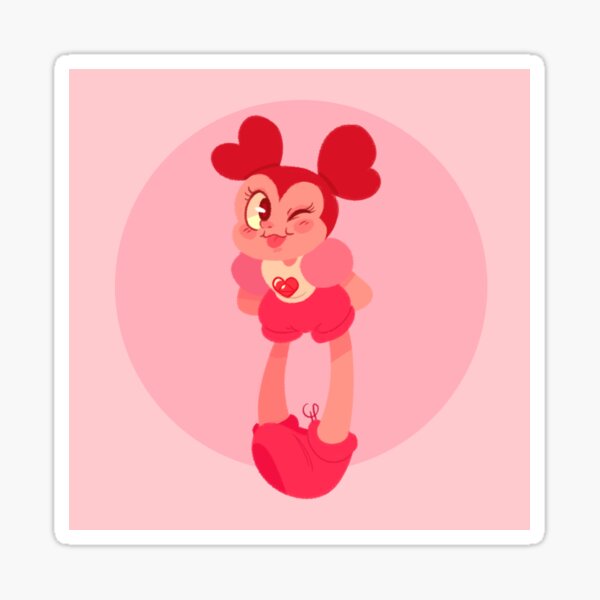 "Your New Best Friend, Spinel" Sticker for Sale by boxfulthoughts ...