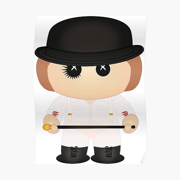 "ALEX. CLOCKWORK ORANGE" Poster for Sale by planetamagenta | Redbubble