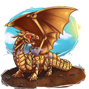 "Festus the Dragon" Art Print for Sale by SaintNightshade | Redbubble