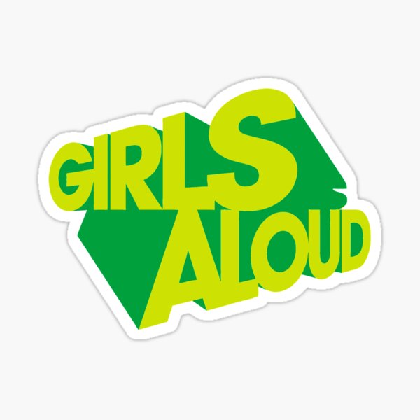 "Girls Aloud - What Will The Neighbours Say? Logo" Sticker by FizzBang ...