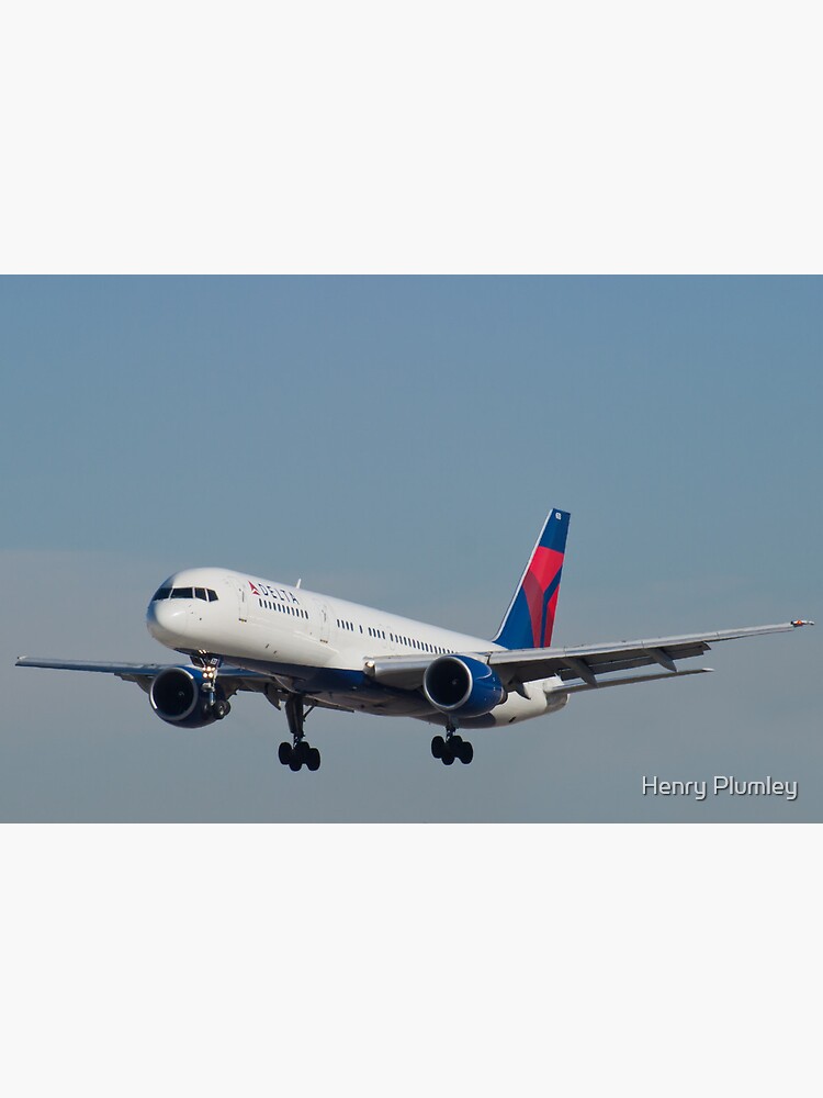 "Delta Airlines Boeing 757 Approach KLAS" Photographic Print for Sale ...