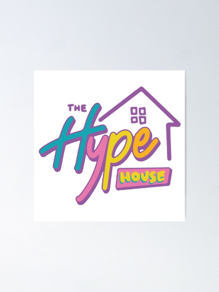 "Official Hype House Logo!" Poster for Sale by FabianPerdigao | Redbubble