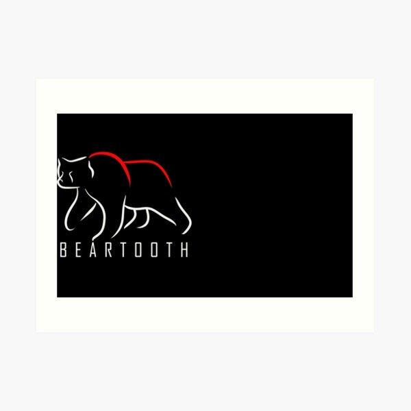 "Beartooth Logo" Art Print for Sale by beartoothcreek | Redbubble