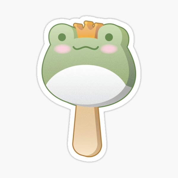 "Frog Prince Popsicle" Sticker for Sale by rcswirsky | Redbubble