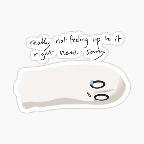 "Undertale Napstablook Sticker" Sticker for Sale by ChaiGrey | Redbubble