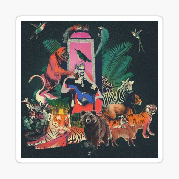 "Tiger King Joe Exotic" Sticker by BossBabe | Redbubble