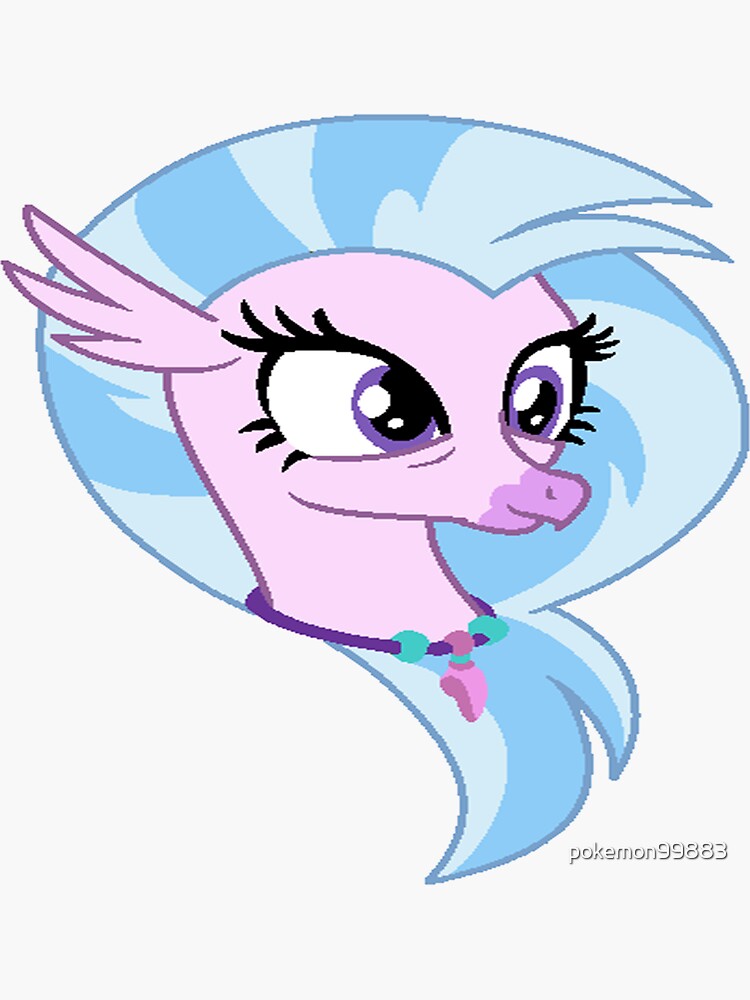 "mlp silverstream" Sticker for Sale by pokemon99883 | Redbubble