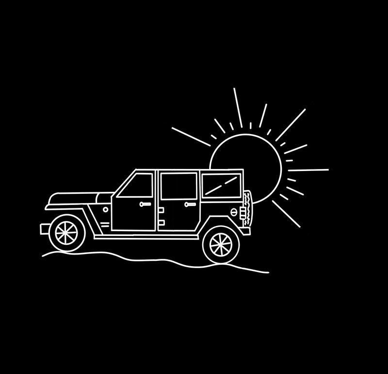 "Summer Jeep Rubicon" by krods281 | Redbubble