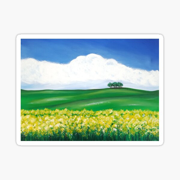 "field" Sticker for Sale by prsvrnce | Redbubble