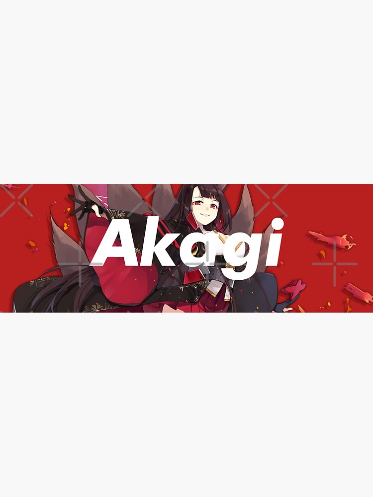 "Akagi - Azur Lane - Banner" Sticker for Sale by Chumbo21 | Redbubble