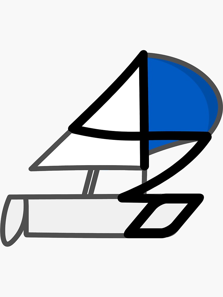 "420 boat and class logo mixed together" Sticker for Sale by rmartelli ...