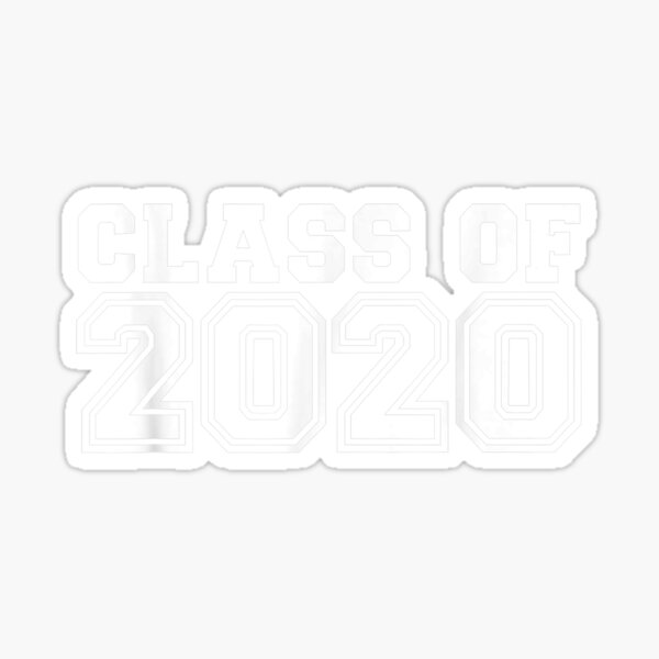 "Class of 2020" Sticker by SanderBech | Redbubble