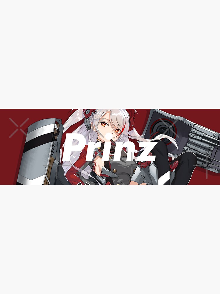 Sticker for Sale mit "Prinz Eugen - Azur Lane - Banner" von Graphic Cup ...