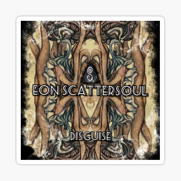 "Disguise Album Art" Sticker for Sale by Dementaria | Redbubble
