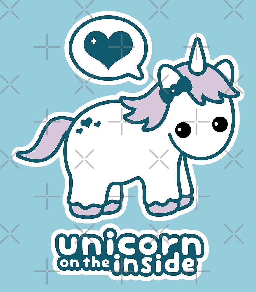 "Unicorn Inside" by sugarhai | Redbubble