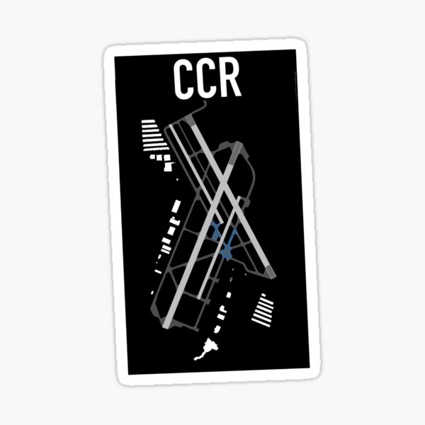 "CCR airport sticker " Sticker for Sale by sydneykmoutier | Redbubble