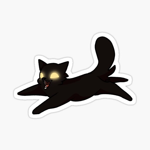 "SCREM Cat" Sticker by MilosWorld | Redbubble