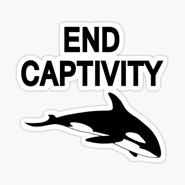 End Captivity Stickers | Redbubble