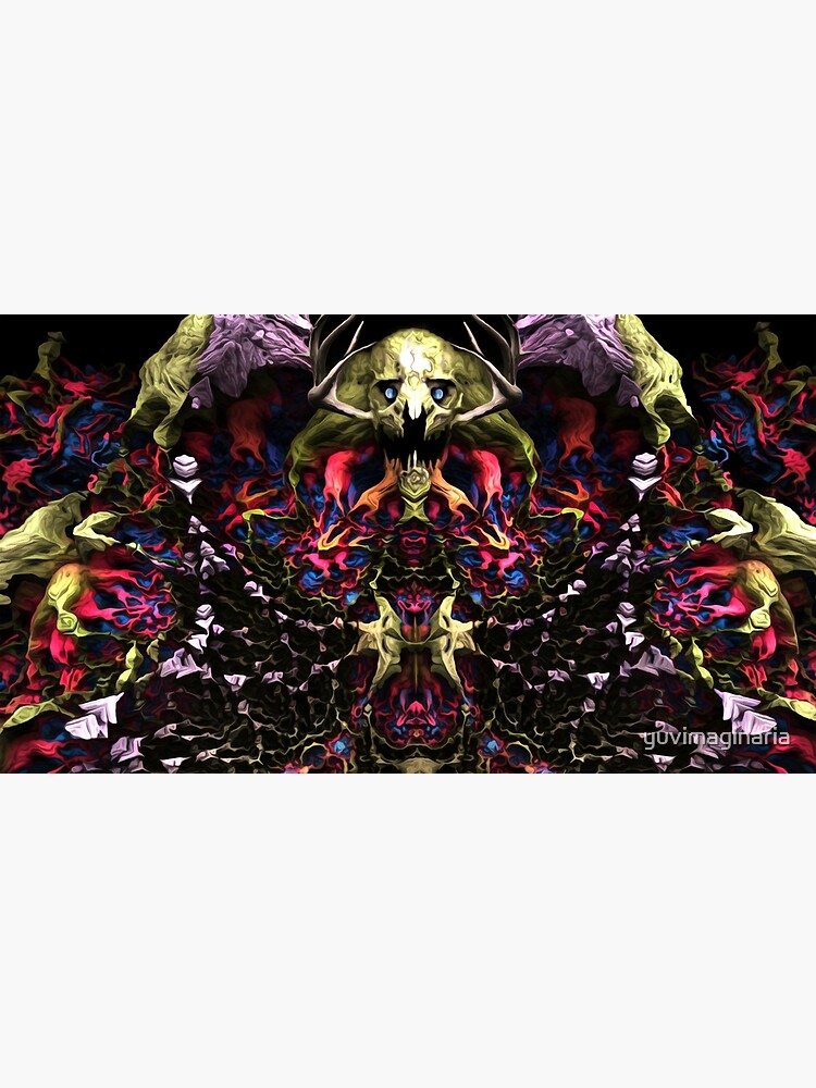 "Psychedelic Monster Artwork - Alastor" Poster by yuvimaginaria | Redbubble