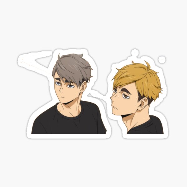 "Miya Zwillinge" Sticker von jasmineconanan | Redbubble