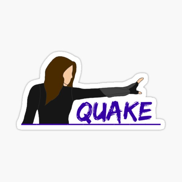 "Daisy Johnson (Quake)" Sticker by Kevin3020 | Redbubble