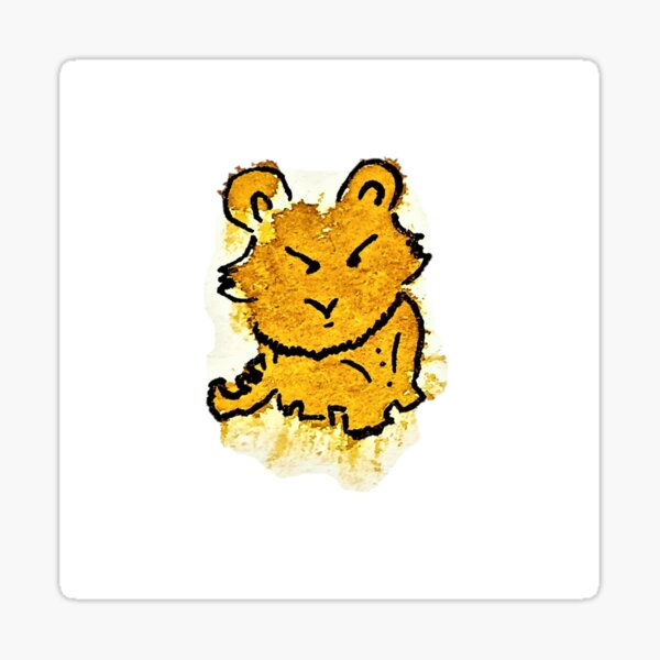 "Angry Cub" Sticker for Sale by tommytorsion | Redbubble