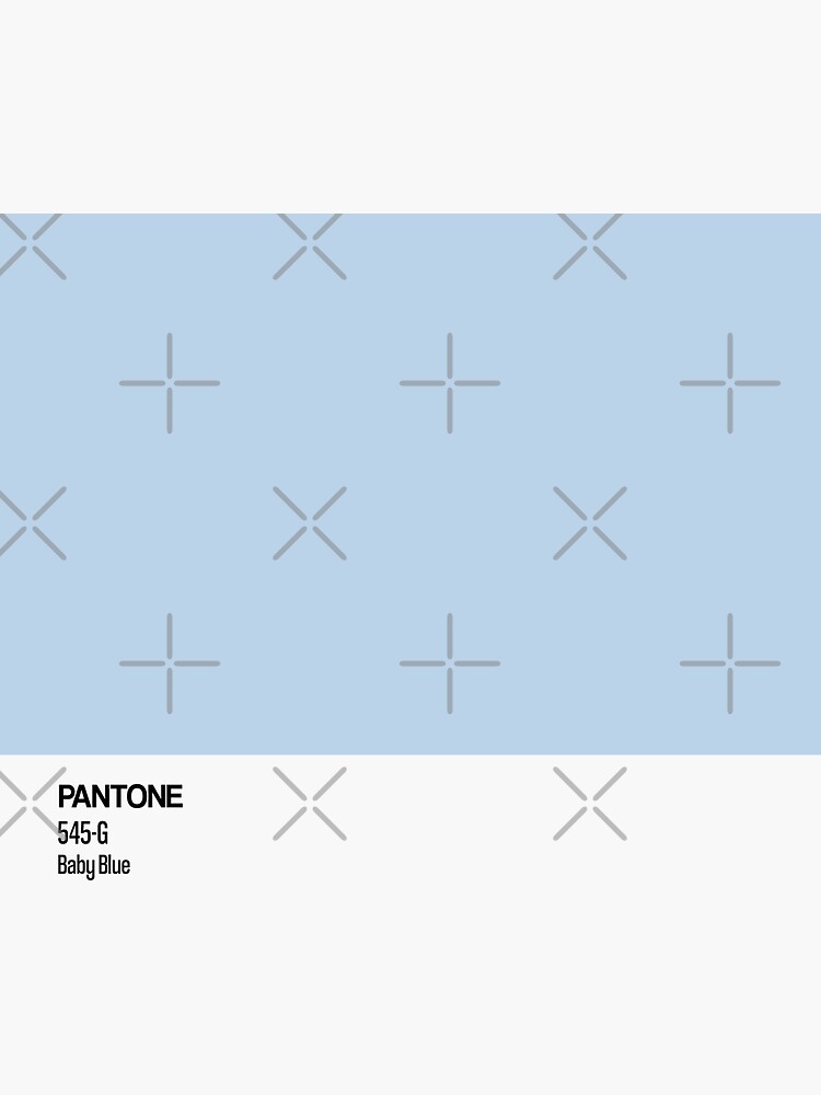 "PANTONE - Baby Blue" Sticker by HouseofBalloon | Redbubble
