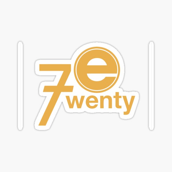 "Entertainment 720" Sticker for Sale by drtees | Redbubble
