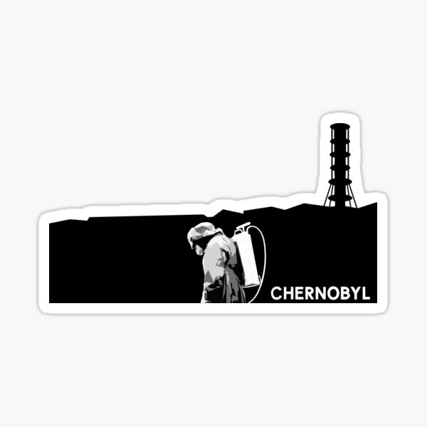 "chernobyl" Sticker for Sale by 100g | Redbubble