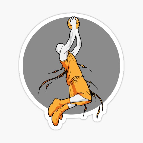 "Basketball Player" Sticker by tambustore | Redbubble