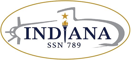 "SSN-789 USS Indiana Crest" Poster by Spacestuffplus | Redbubble