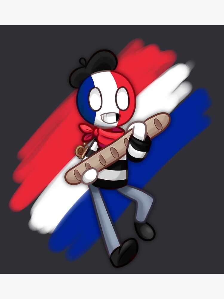 "France Countryhuman Chibi" Poster by YaraDB | Redbubble