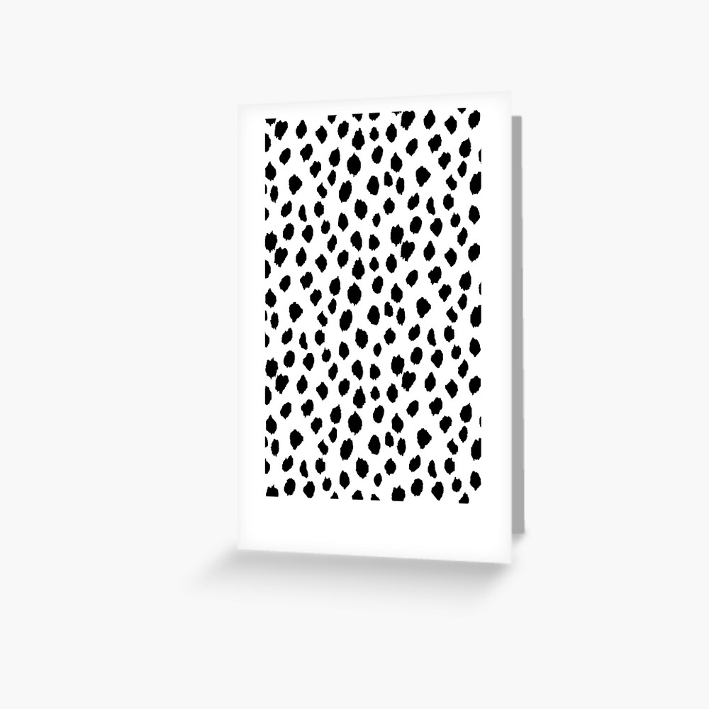 "large dalmation print pattern " Greeting Card for Sale by koncourt ...