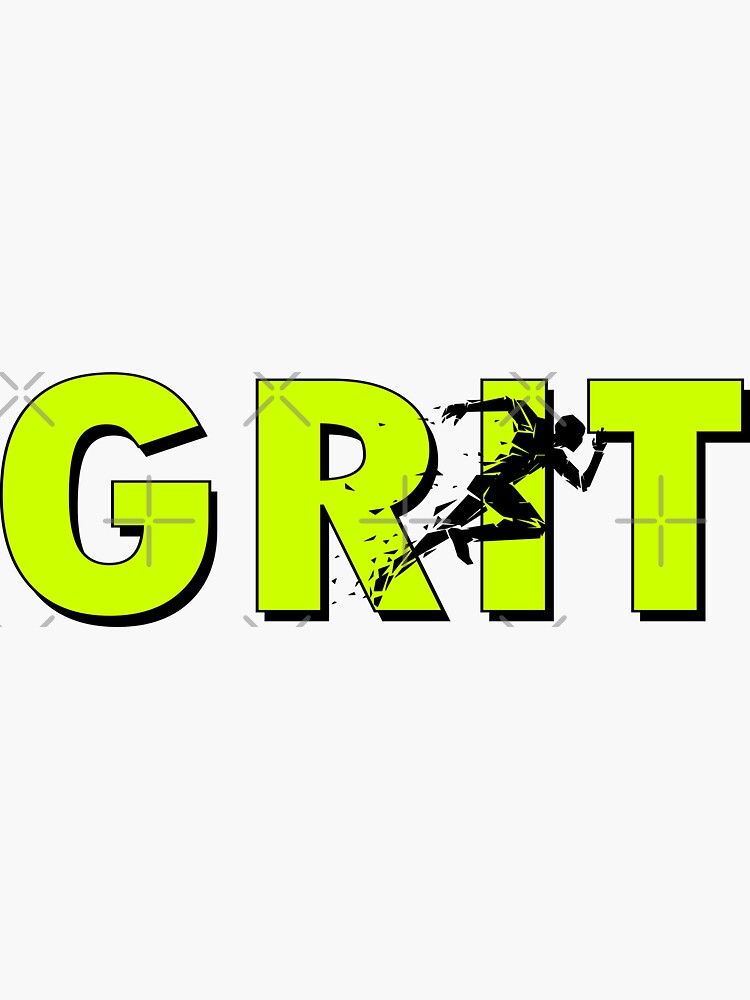 "Grit" Sticker for Sale by alessiofano | Redbubble
