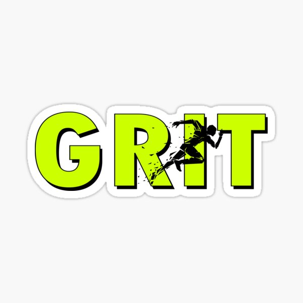 "Grit" Sticker for Sale by alessiofano | Redbubble