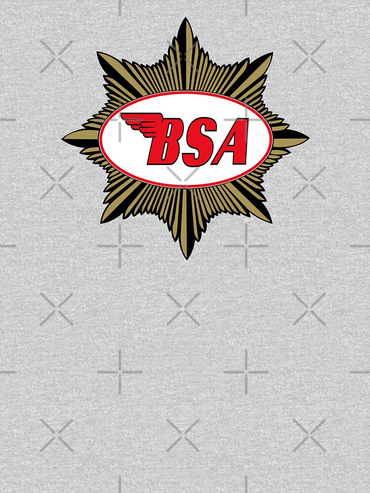 "BSA Tank Badge" T-shirt for Sale by Bloxworth | Redbubble | ariel t ...