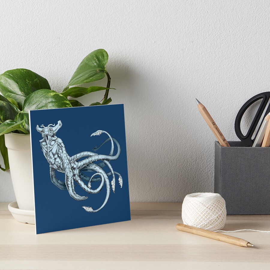 "SEA EMPEROR !!" Art Board Print by inflaing | Redbubble