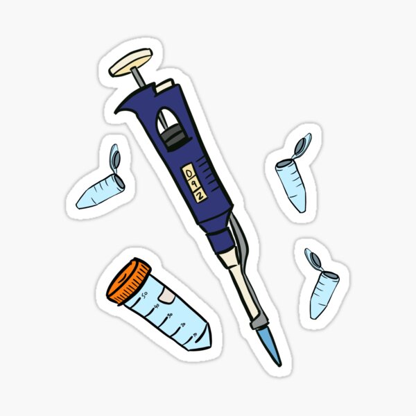 "Lab Equipment" Sticker for Sale by jfonger | Redbubble