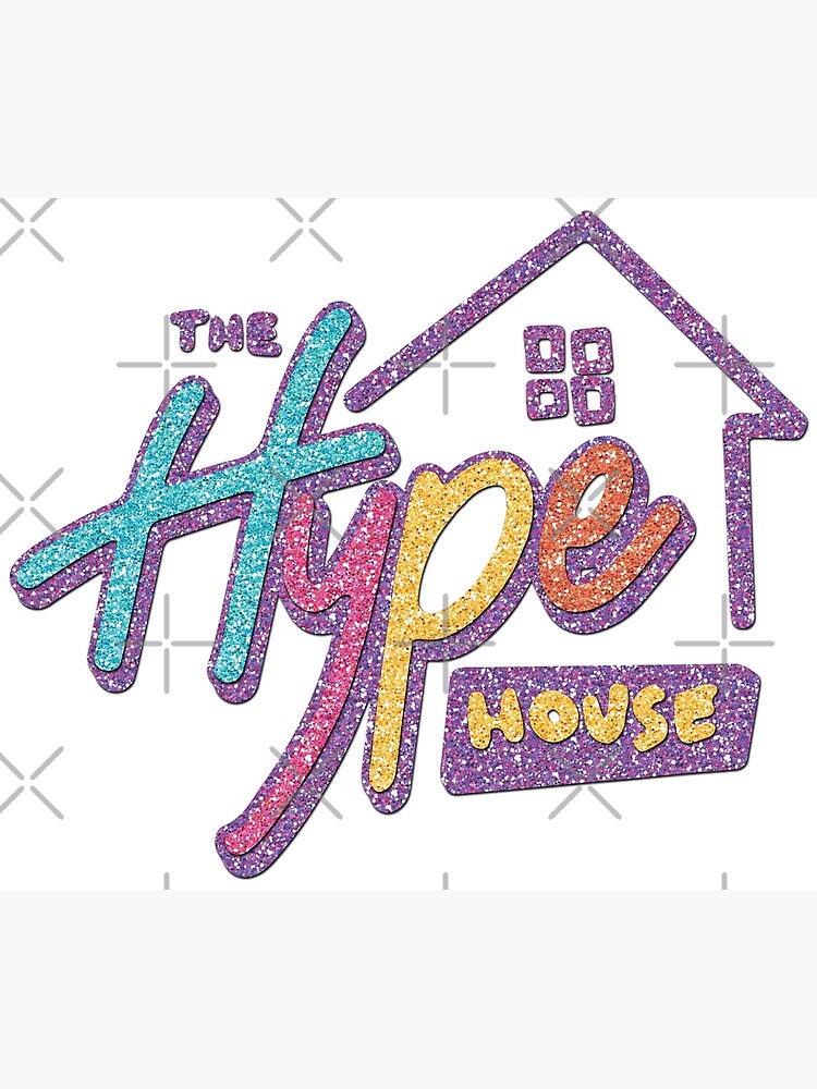 "The Hype House Glitter" Art Print by IconicTee | Redbubble